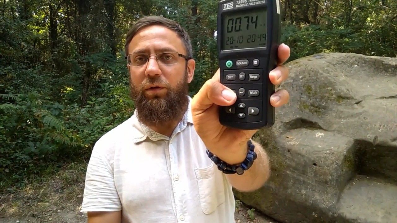 Приборное исследование культового камня эпохи мегалитов в Кудепсте ...